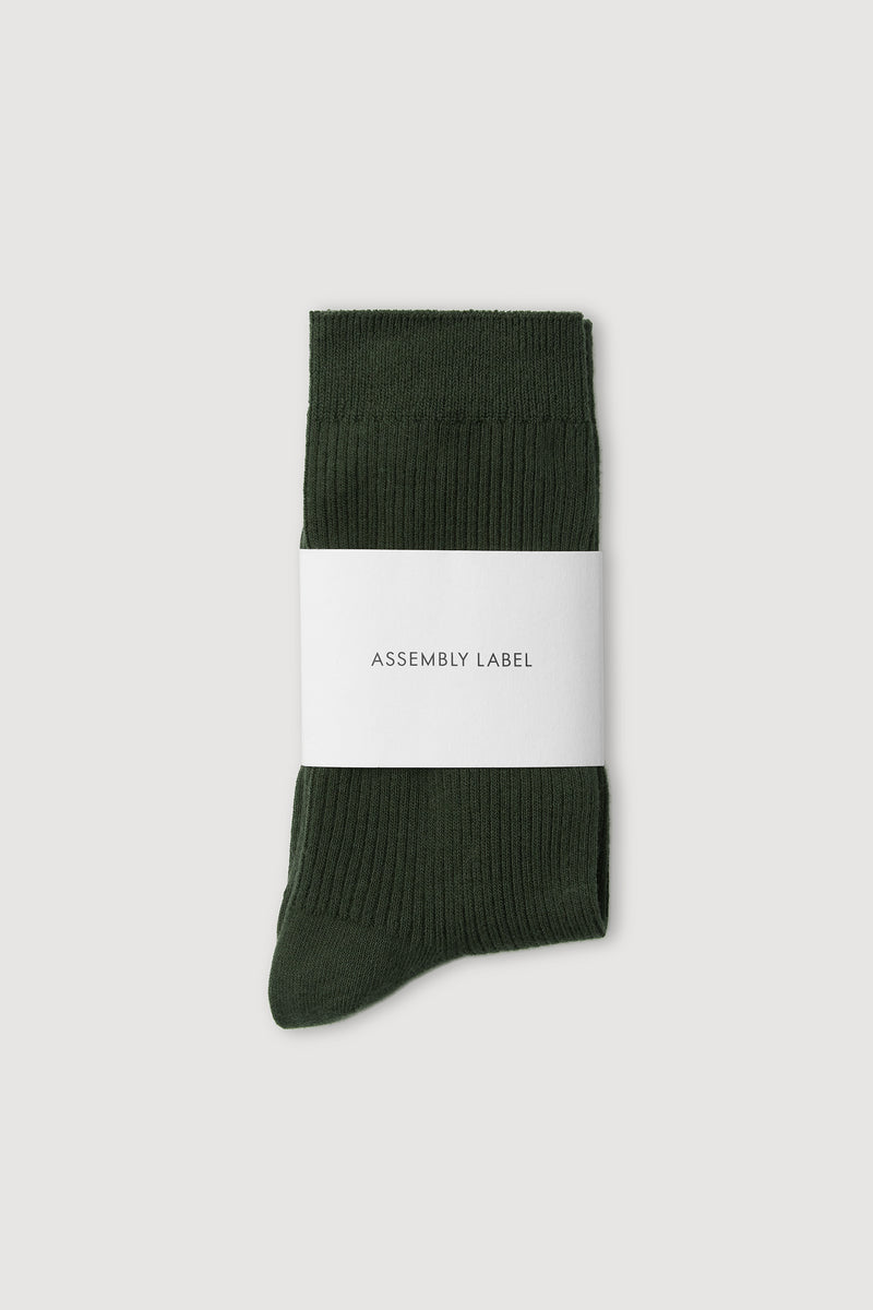 Essential Sock Sorrel | Assembly Label