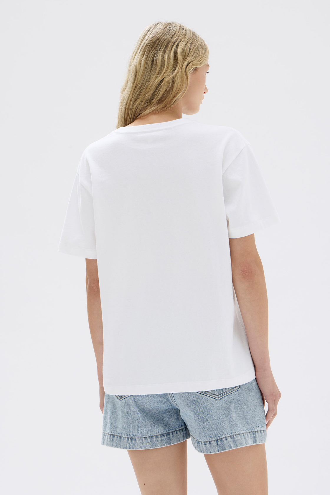Womens Base Organic Tee Black | Assembly Label