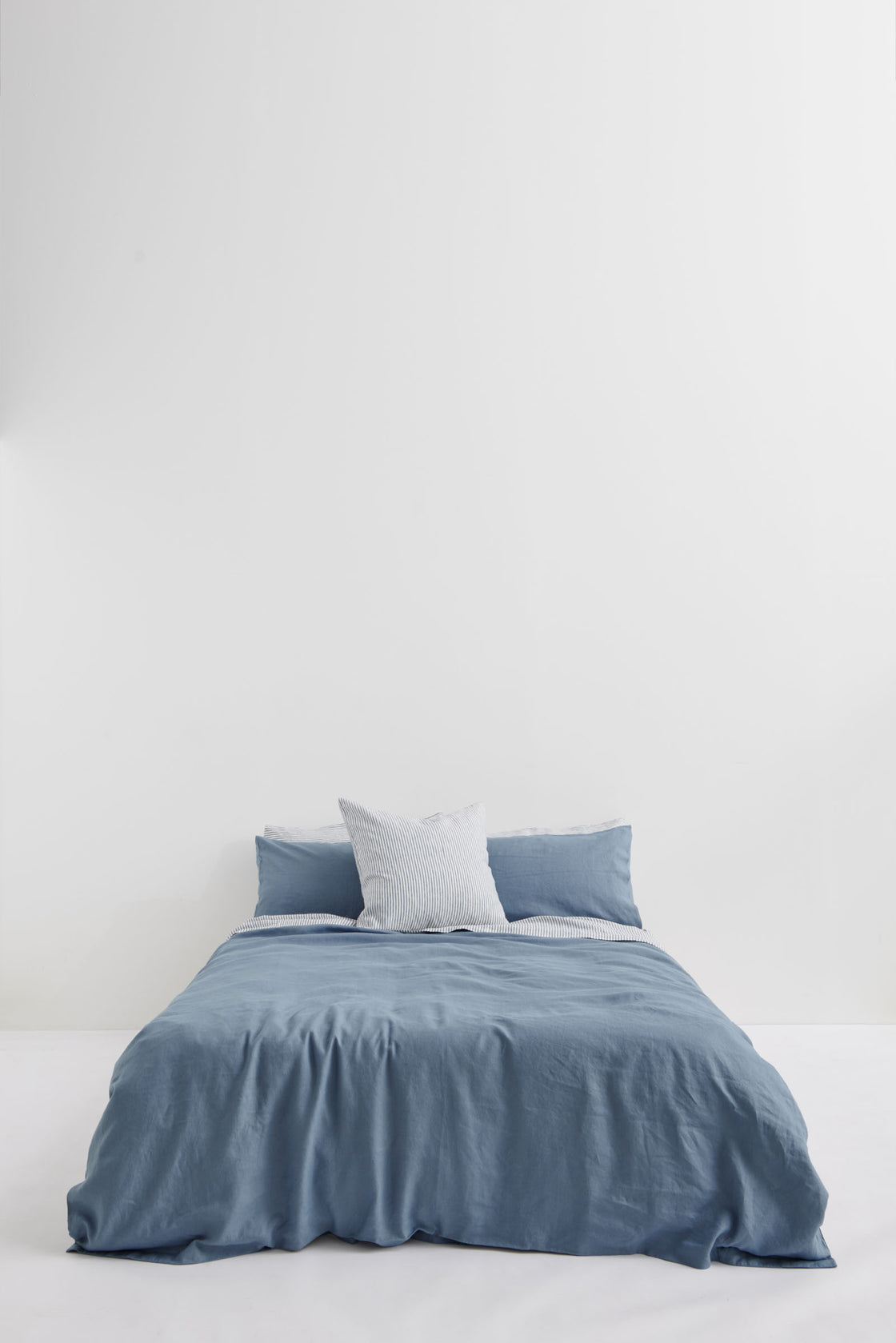 Linen Duvet Cover Ocean | Assembly Label