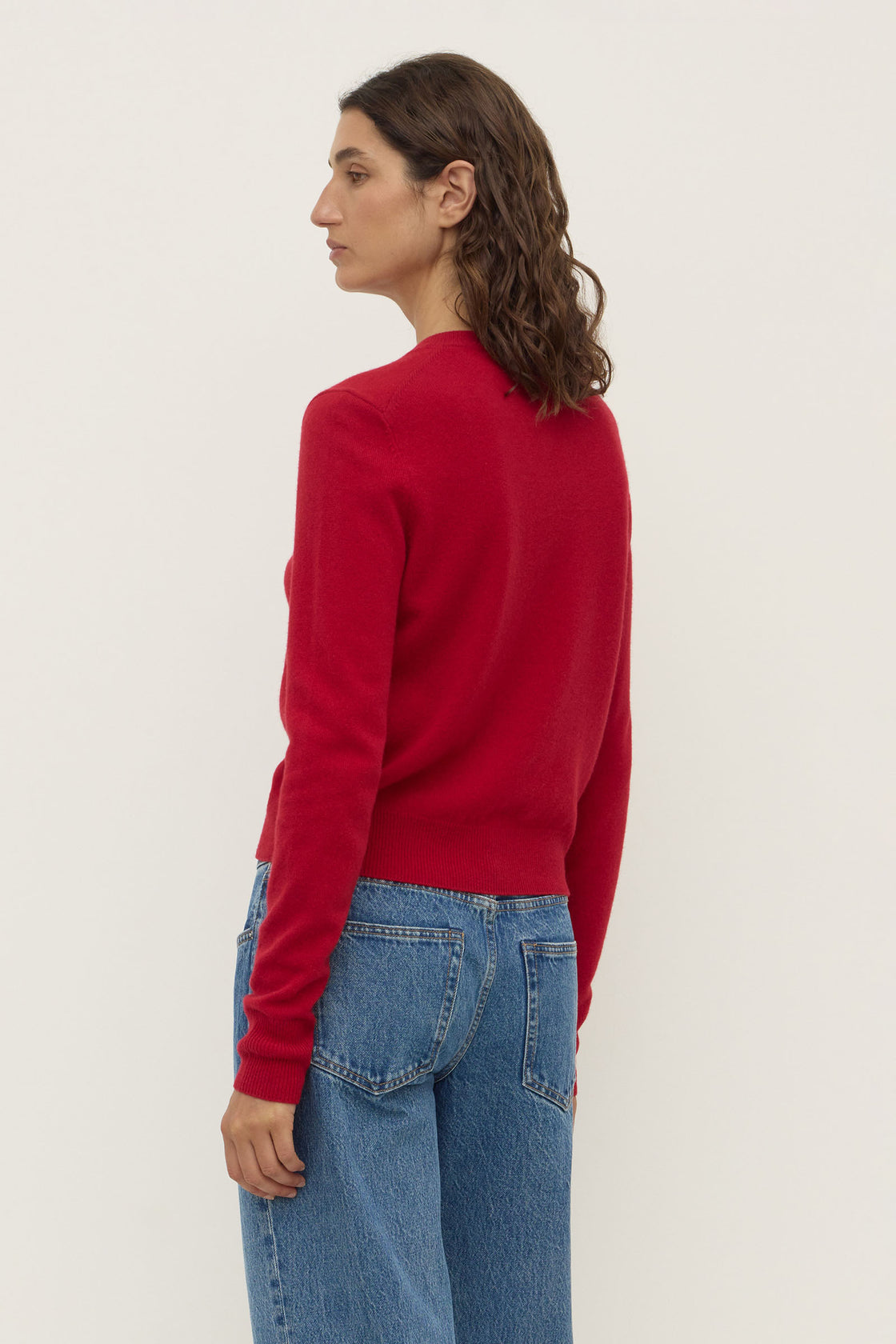 Womens Benny Knit Cardigan Mulberry | Assembly Label