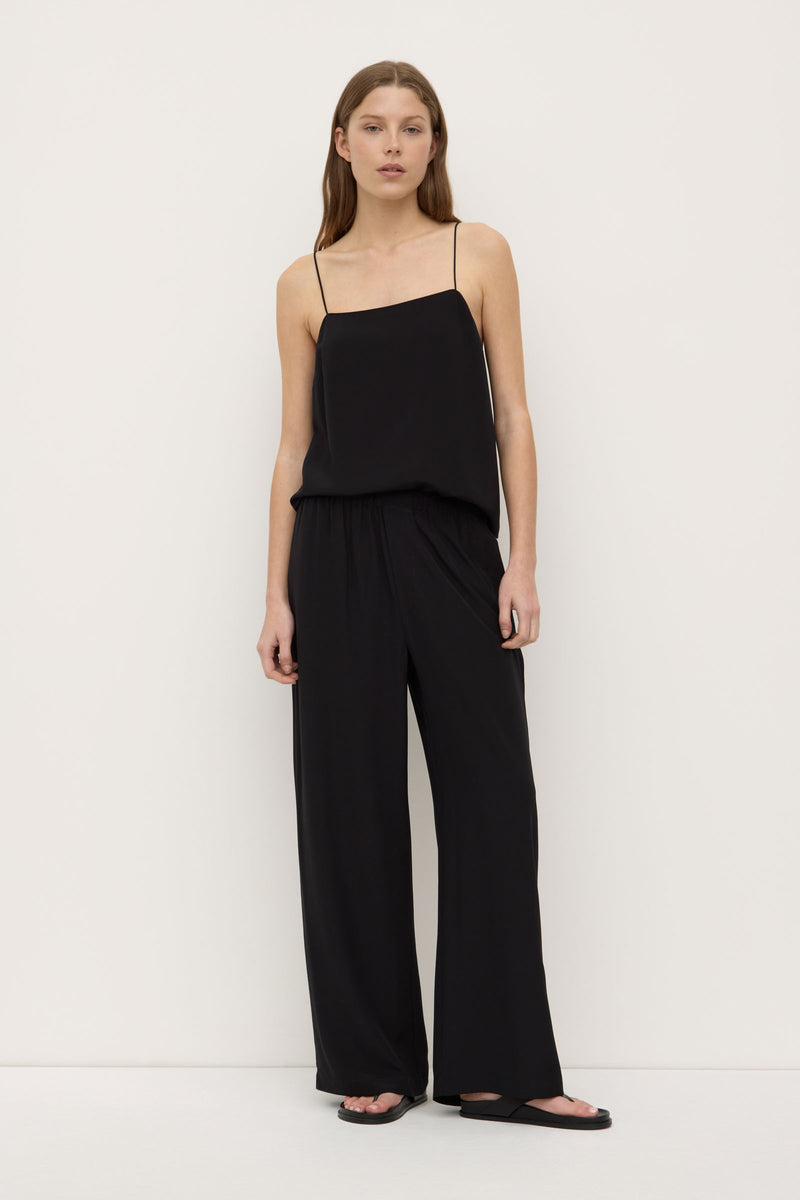 Womens Betty Silk Pant Black | Assembly Label