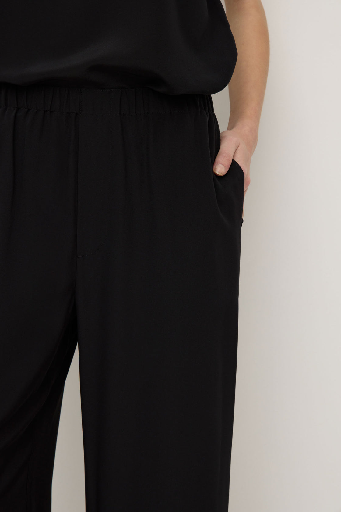Womens Betty Silk Pant Black | Assembly Label