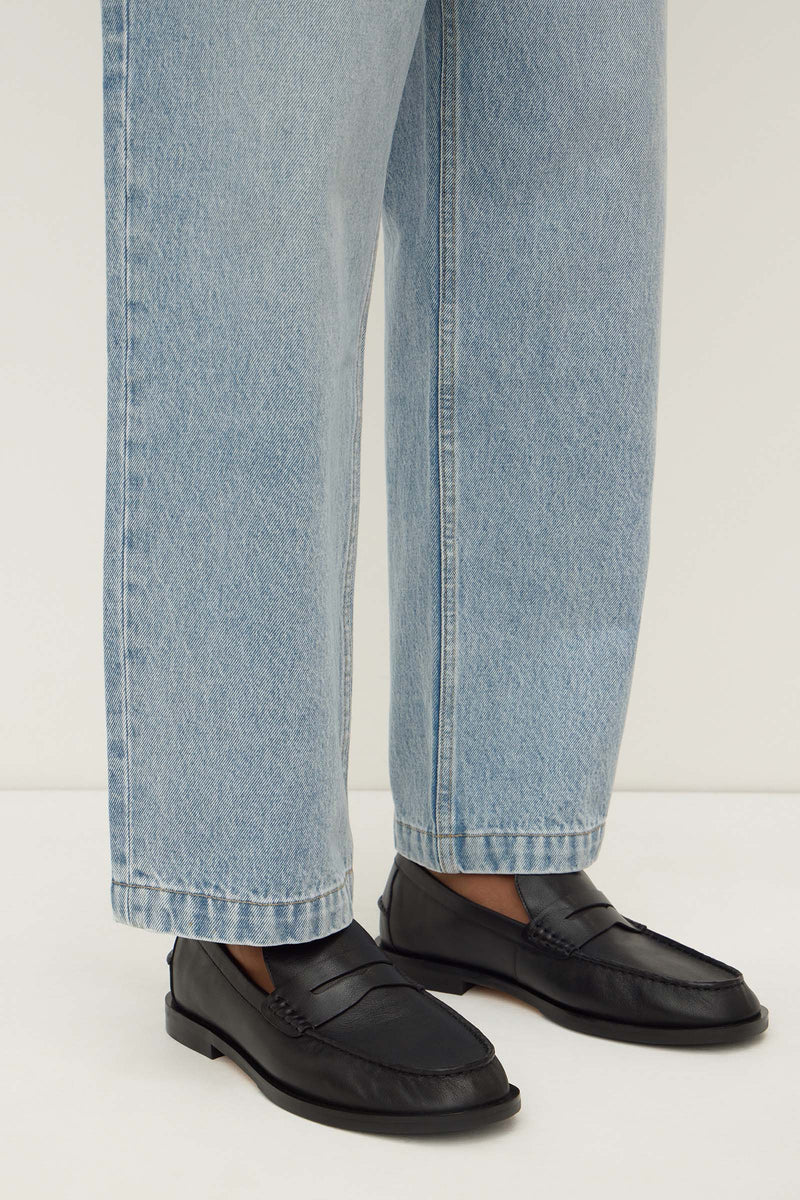 Mens Blair Leather Loafer Black | Assembly Label