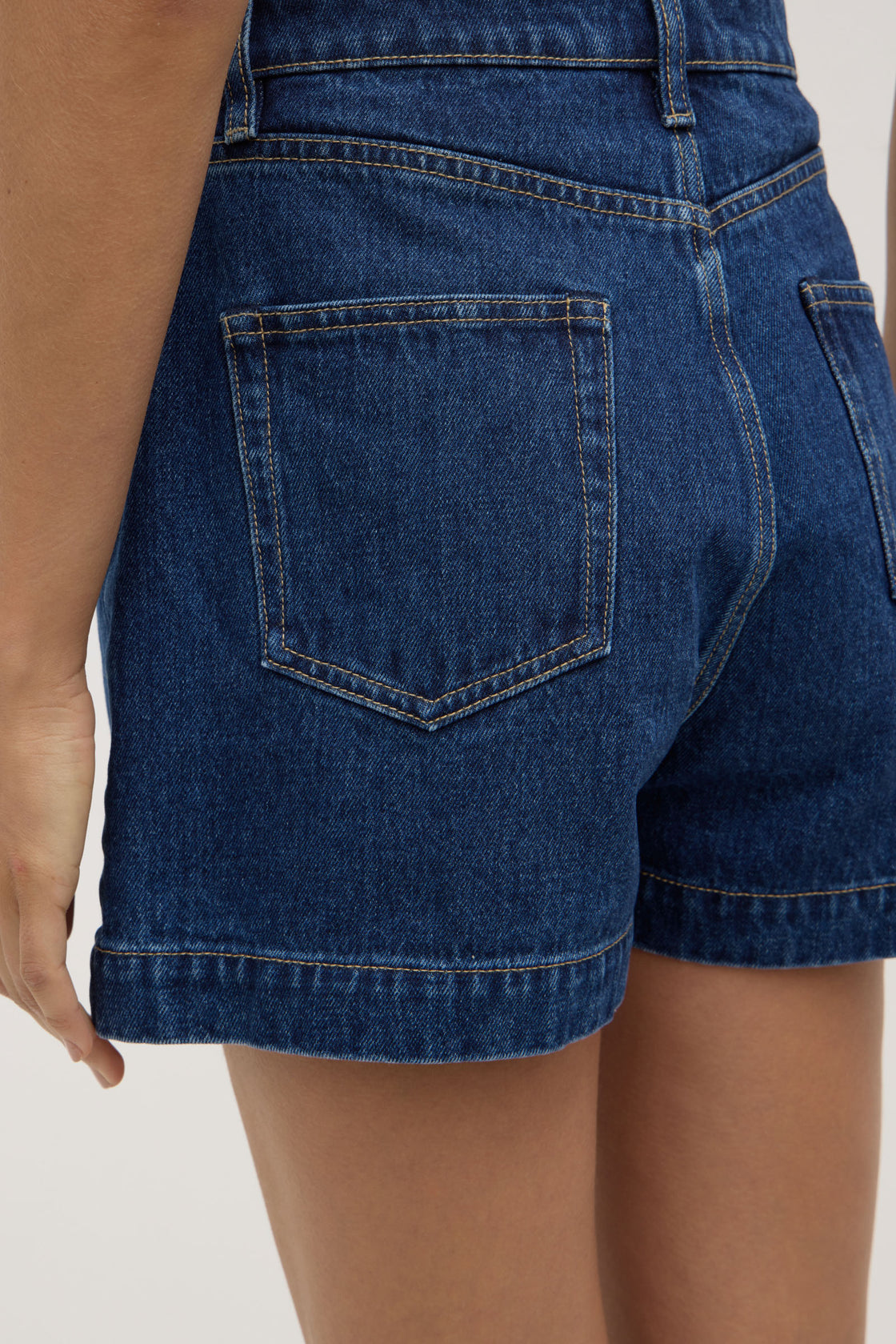 Womens Boxy Denim Short Heritage Blue | Assembly Label