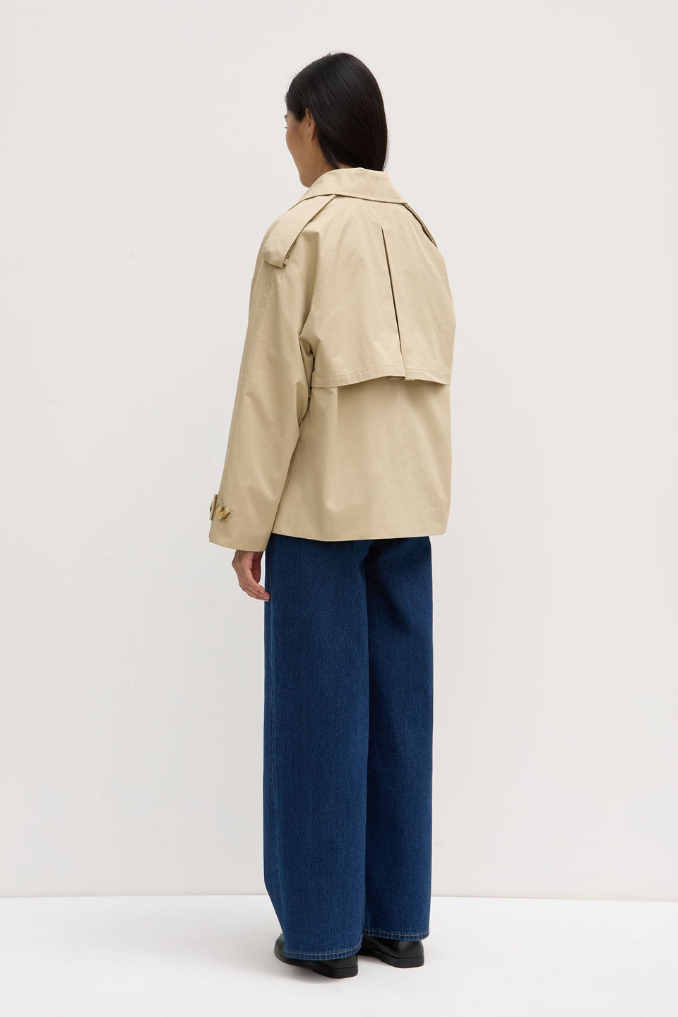 Womens Casey Short Mac Jacket Natural | Assembly Label