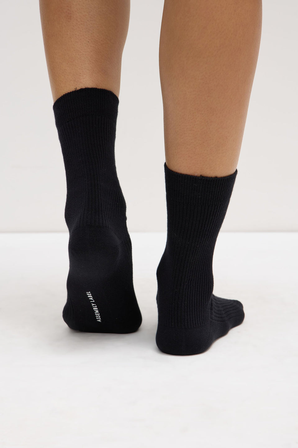 Essential Sock Black | Assembly Label