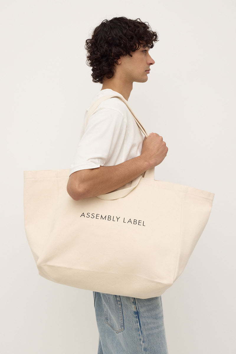 Everyday Canvas Tote Ecru | Assembly Label