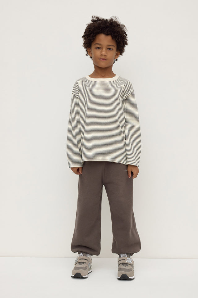 Kids Atelier Logo Track Pant Bark | Assembly Label