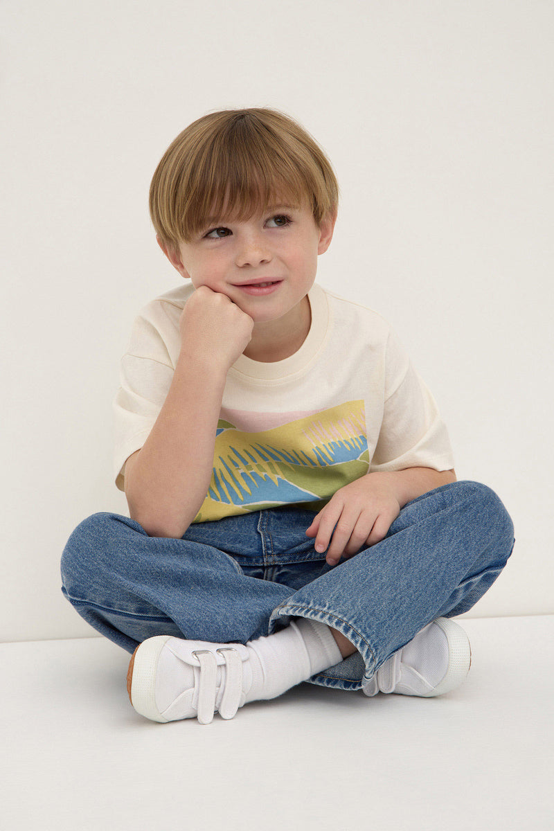 Kids Careel Bay Tee Pebble | Assembly Label