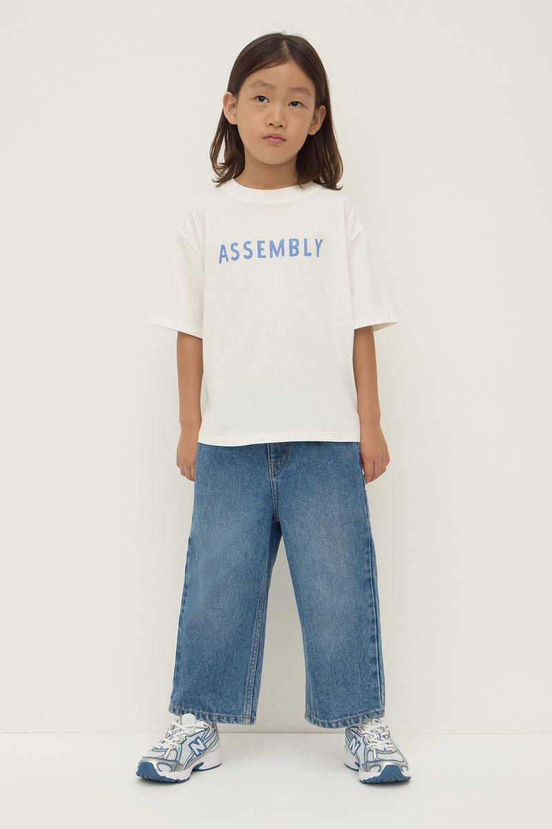 Kids Wave Jean Classic Blue | Assembly Label