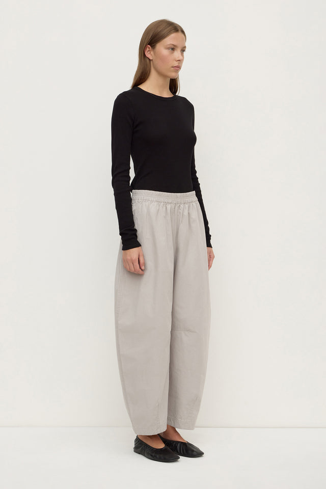 Womens Lola Barrel Pant Cement | Assembly Label