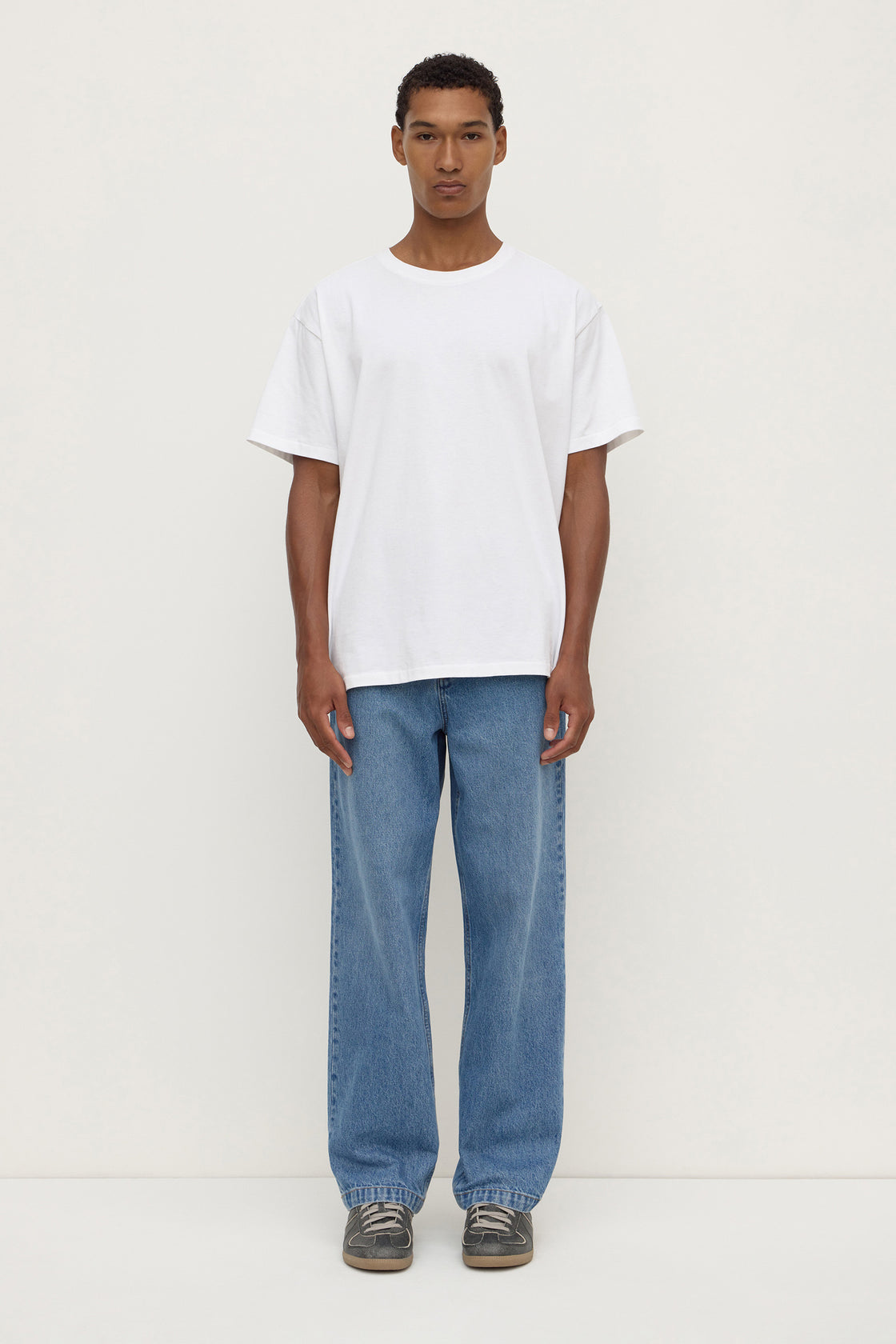 Mens Relaxed Jean Classic Blue | Assembly Label