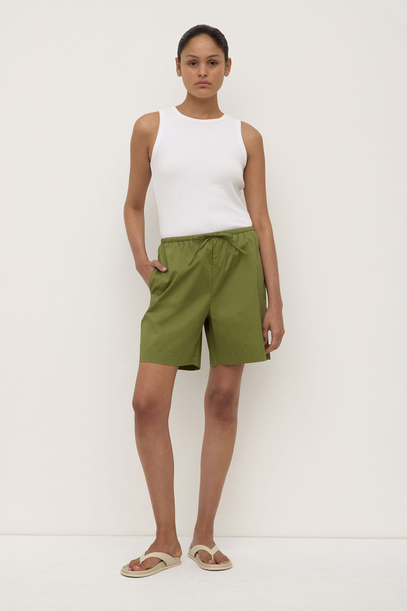 Womens Sally Poplin Short Palm | Assembly Label
