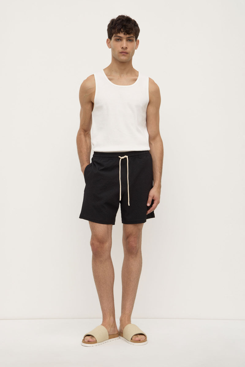 Mens Seth Swim Short Black | Assembly Label
