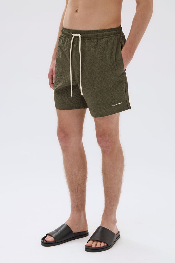 Mens Seth Swim Short Military | Assembly Label