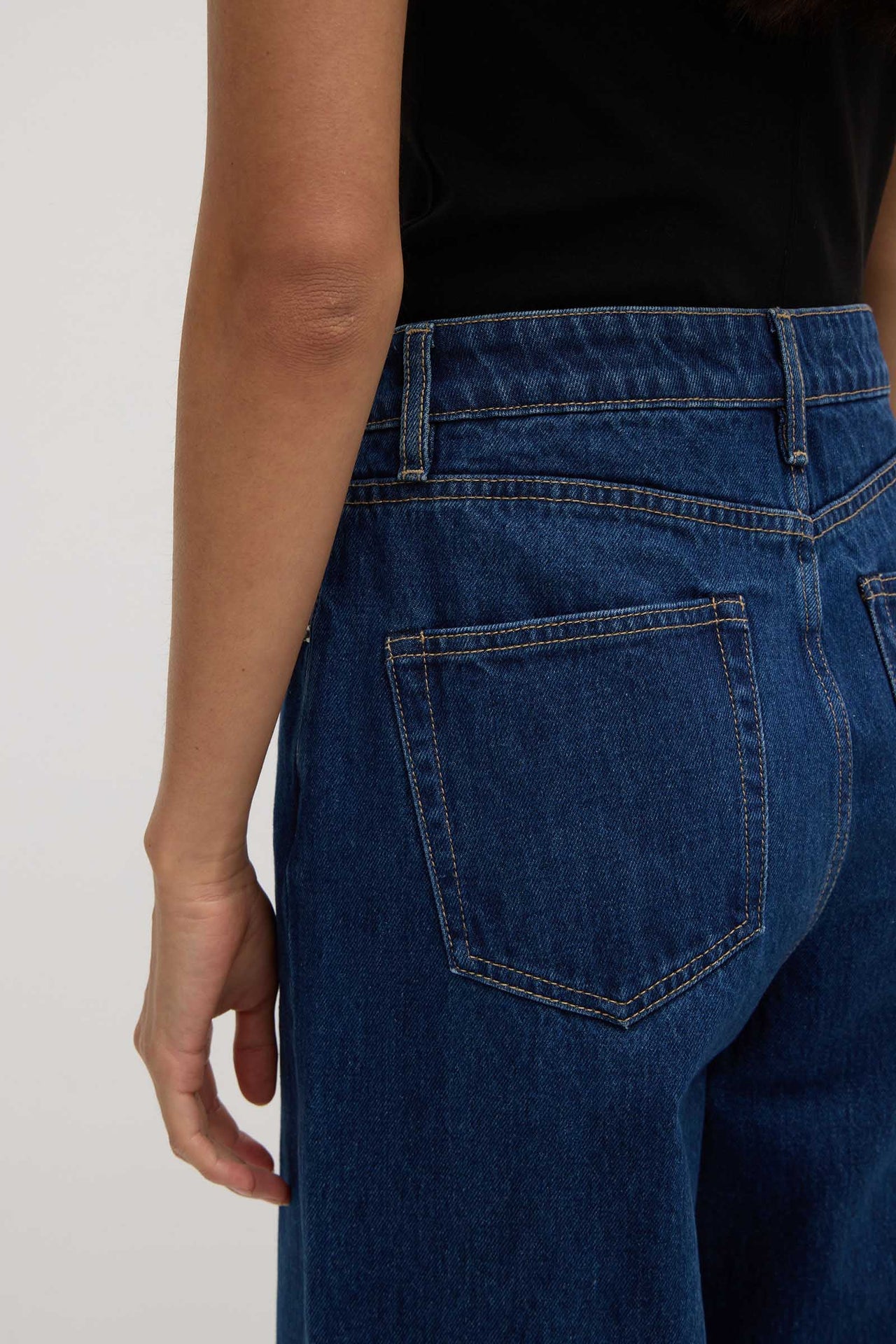 Womens Wide Leg Jean Heritage Blue | Assembly Label