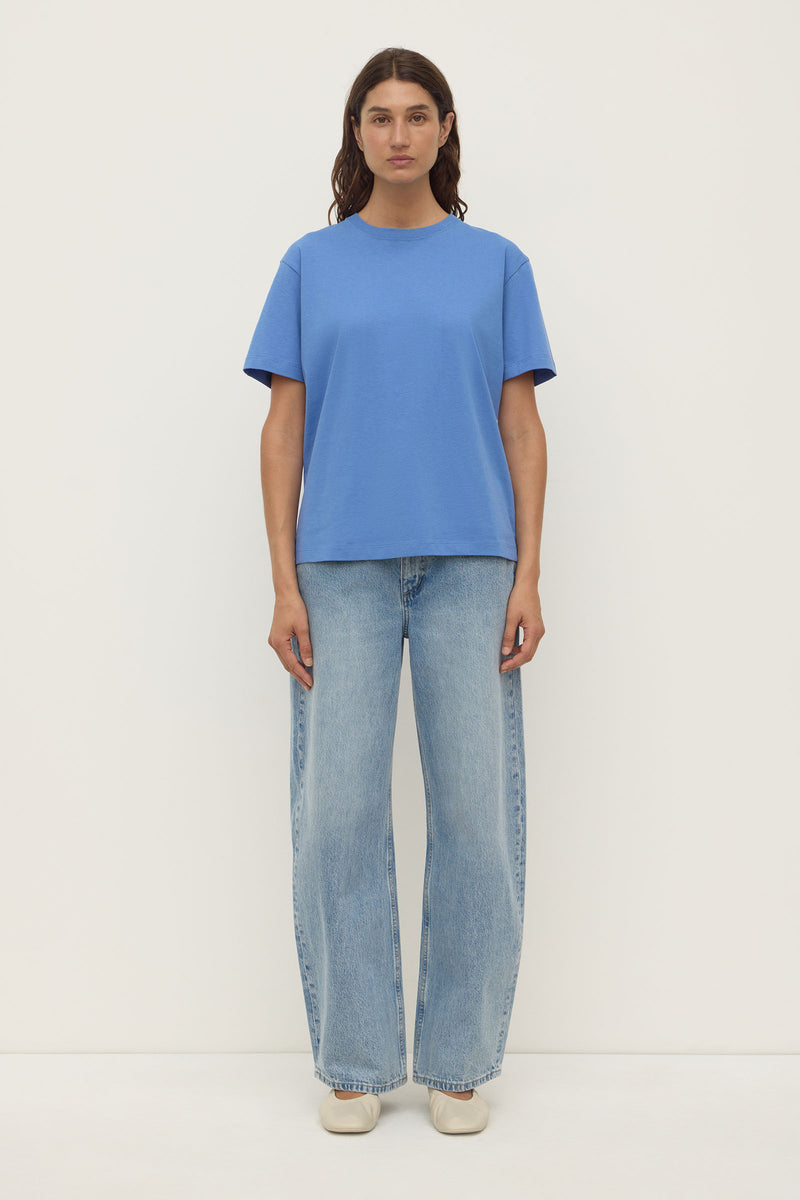 Womens Organic Base Tee Drift | Assembly Label