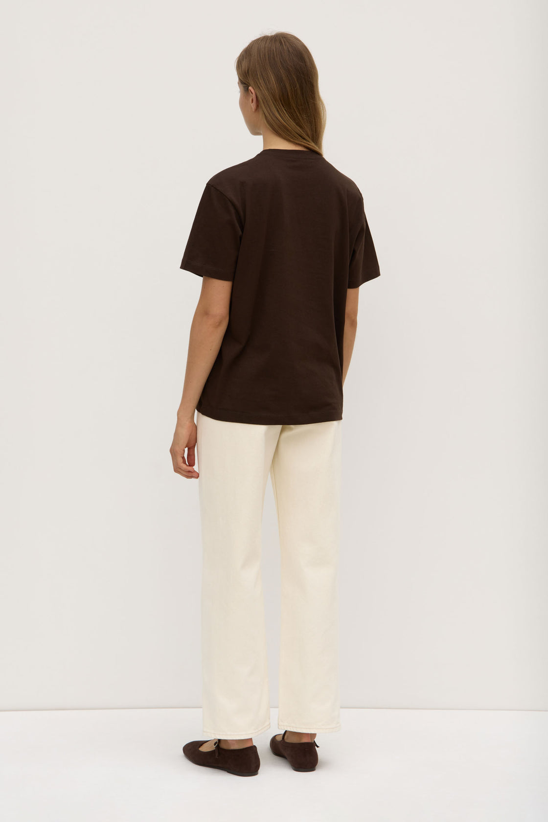 Womens Organic Base Tee Ganache | Assembly Label