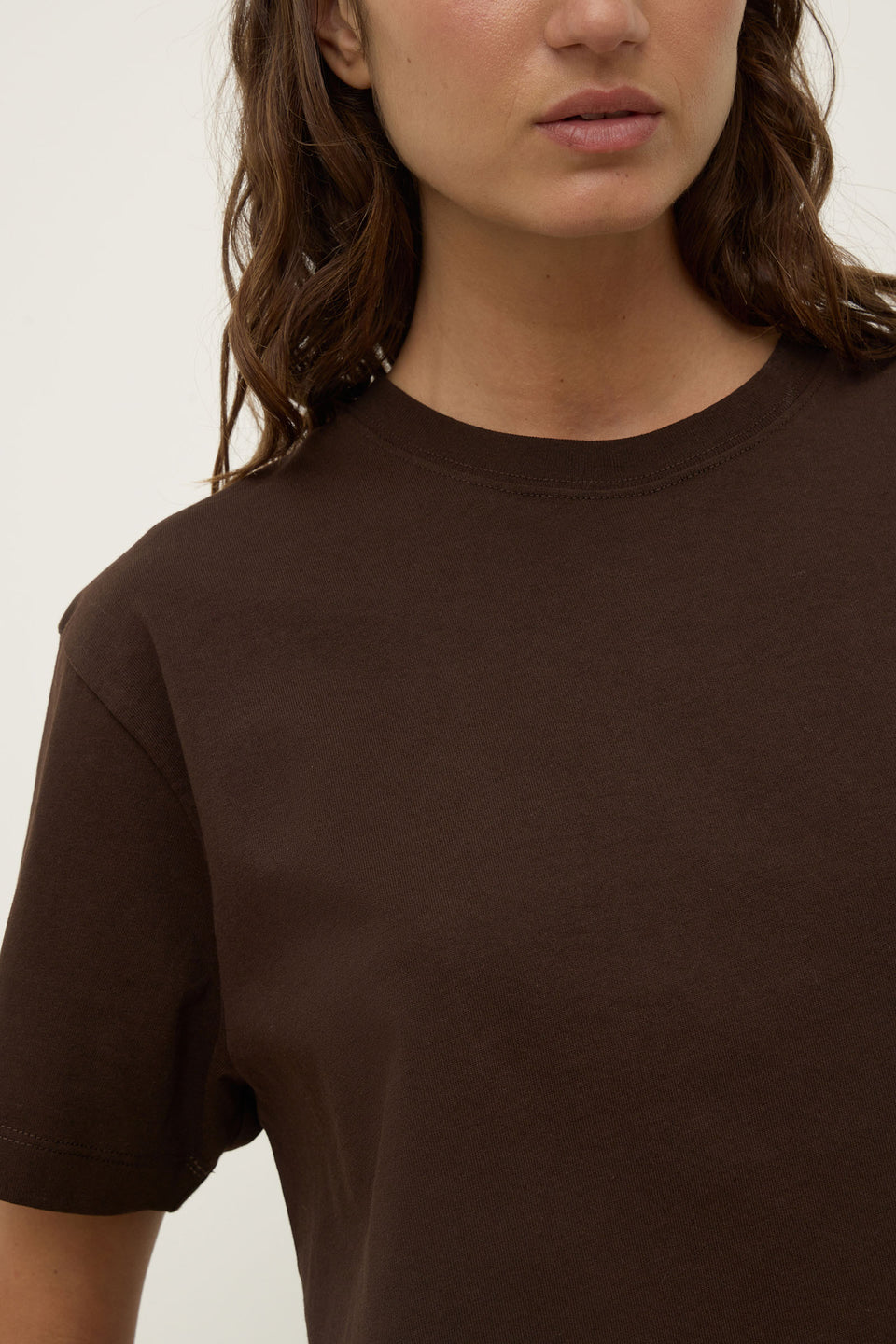 Womens Organic Base Tee Ganache | Assembly Label