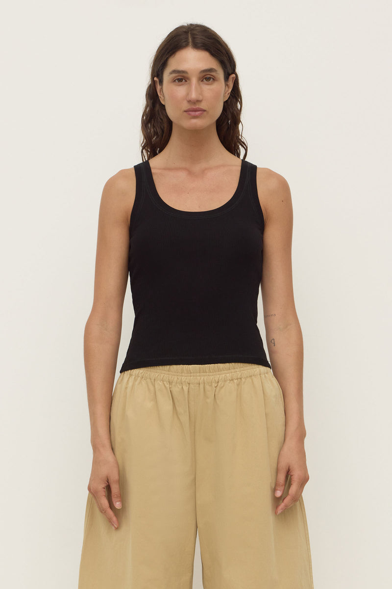 Womens Zali Tank Black | Assembly Label