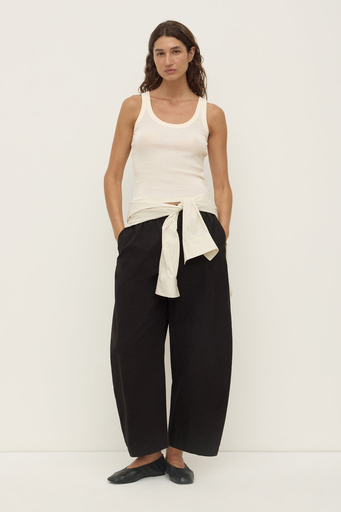 Womens Zali Tank Cream | Assembly Label